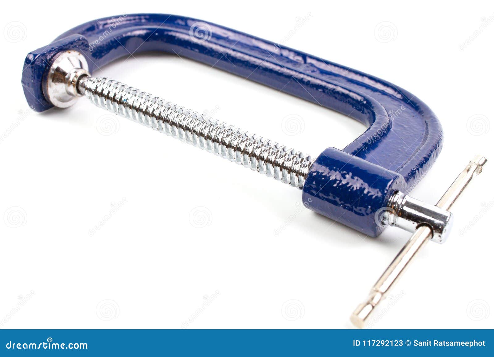 C De Klem of G Klemmen 4 Duim Vast Stock Afbeelding - Image of klem ...