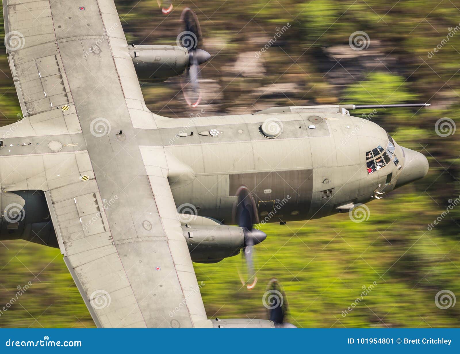 C130 Hercules aircraft stock image. Image of aviation - 101954801