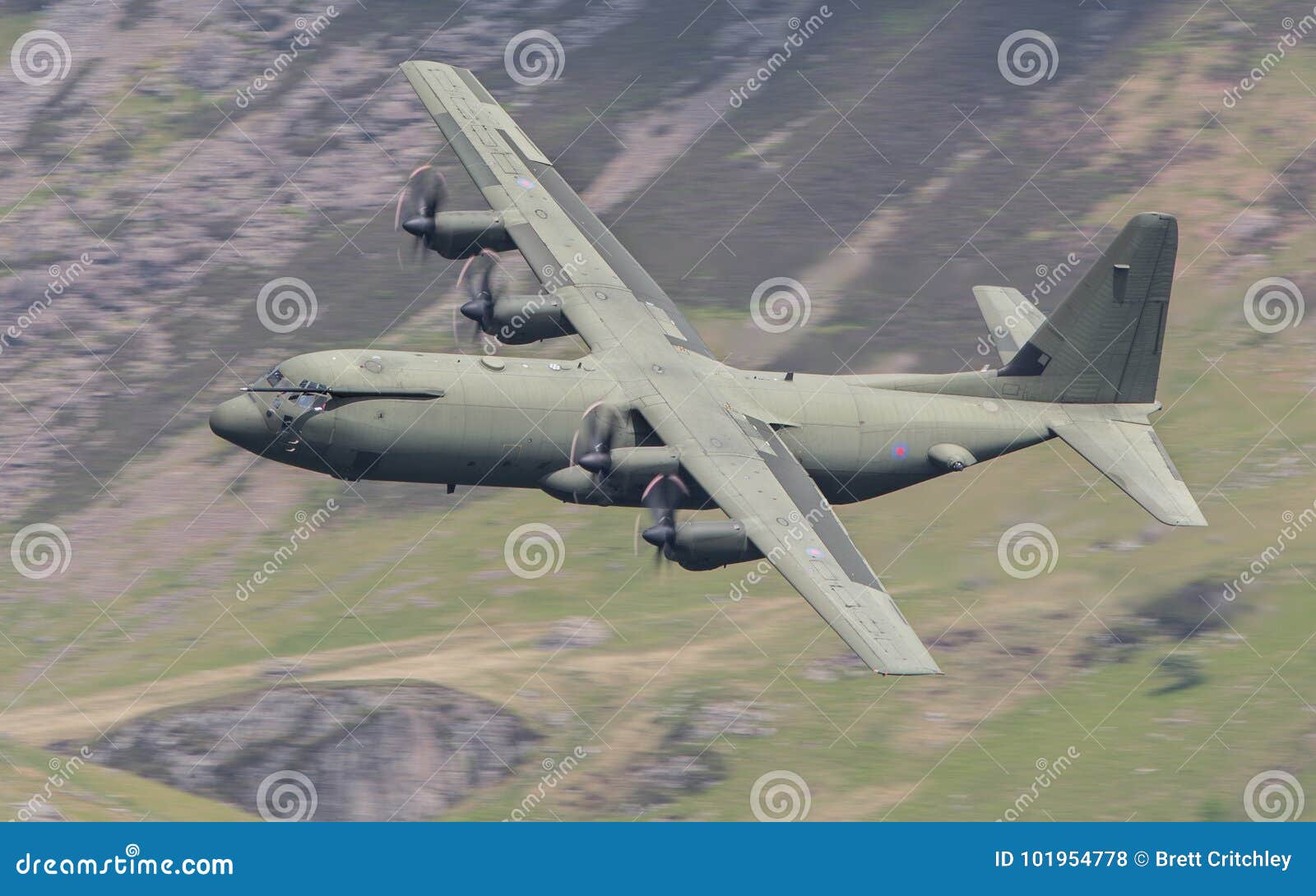 C130 Hercules aircraft stock photo. Image of landlocked - 101954778