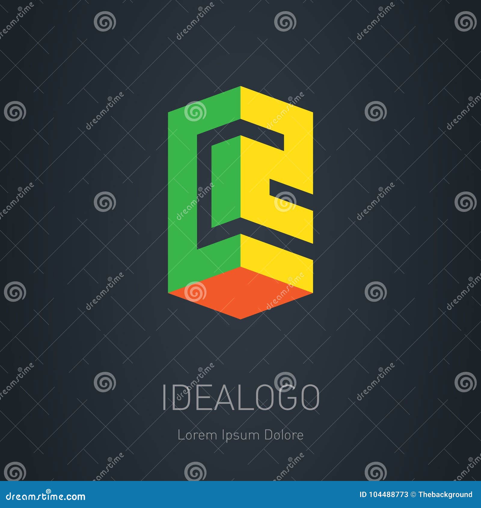 C2 Initial Logo. C and 2 Initial Monogram Logotype. Vector Design Element or 3d Icon Stock ...