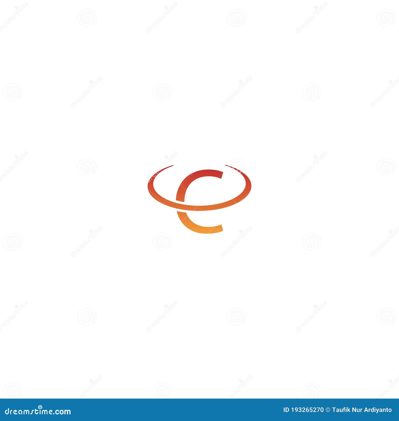 C Letter Circle Logo, Concept Letter C + Icon Circle Illustration Stock ...