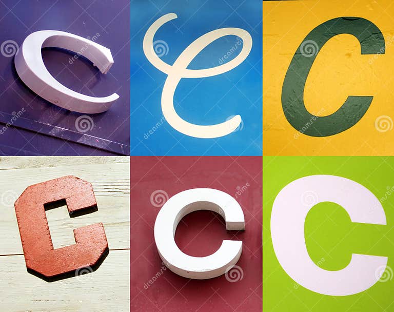 C Letter - Urban Collection Stock Photo - Image of graphic, design: 183664