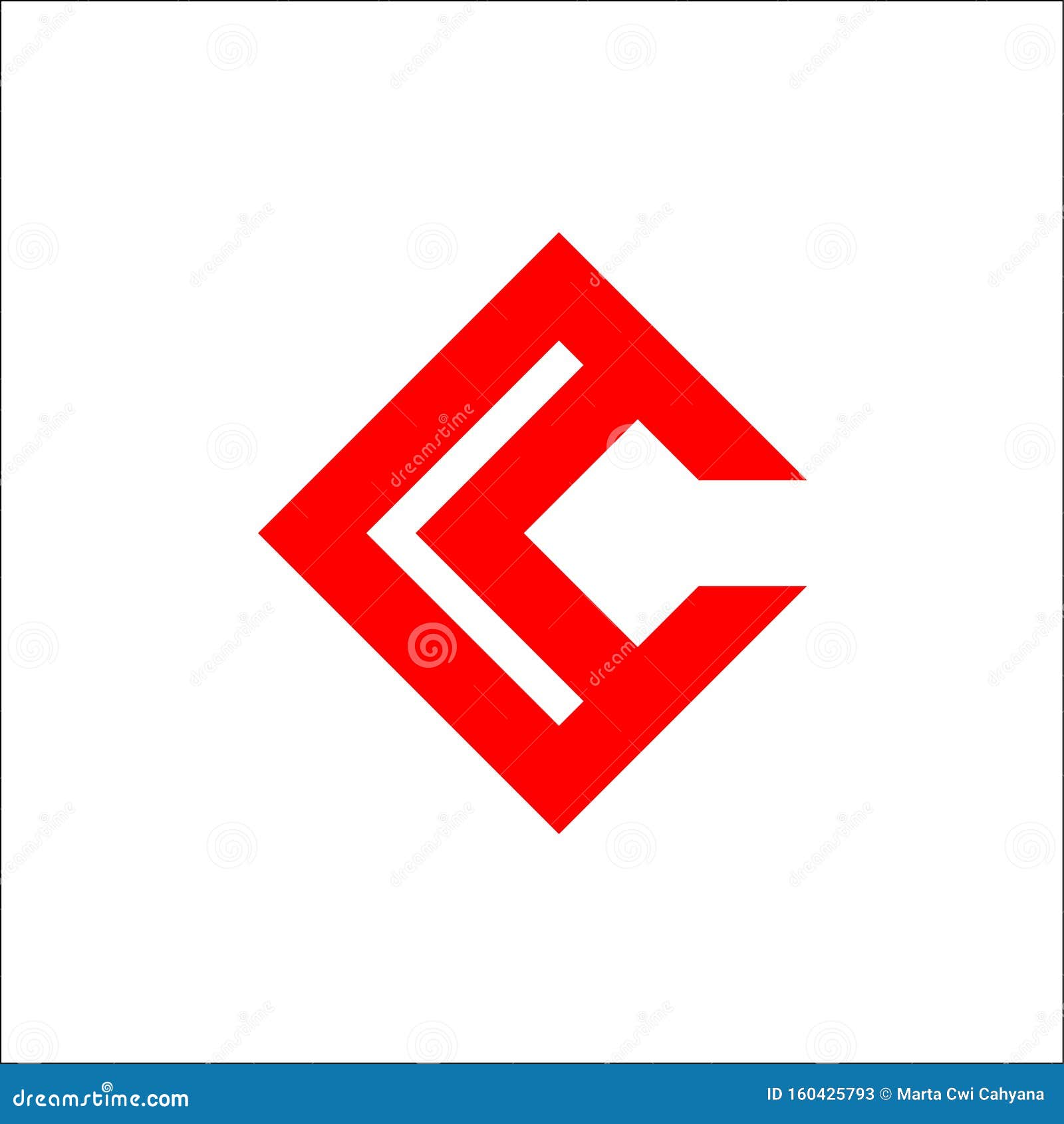 C Letter Vector Logo Initials C Logo Stock Vector - Illustration of ...