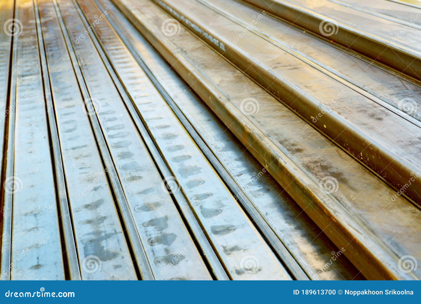 C Light Lip Channel Structural Steel Pattern Texture Stock Photography ...