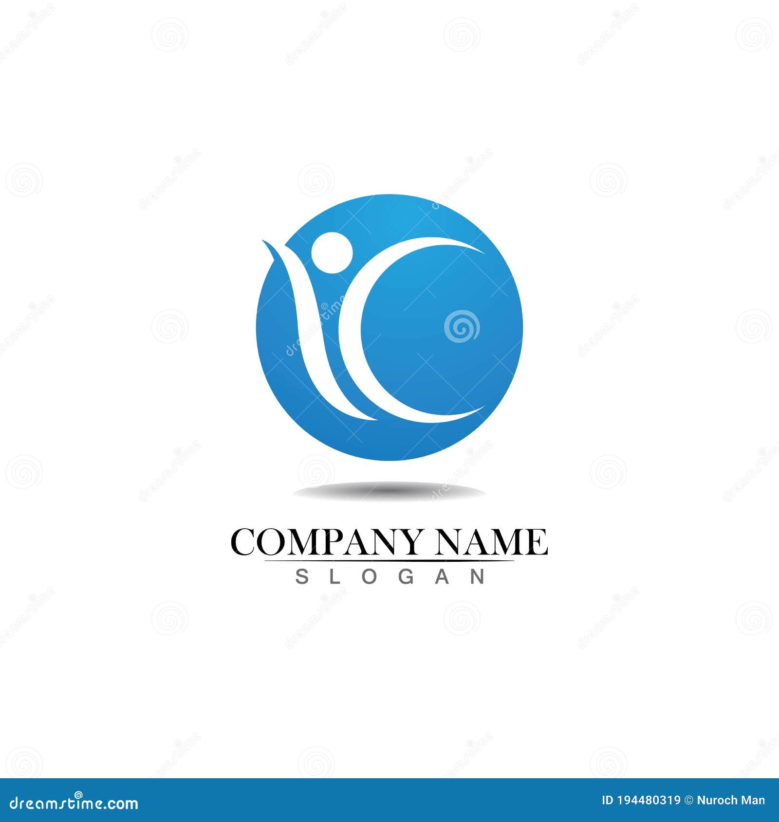 C People Logo Design Vector. Stock Vector - Illustration of care ...