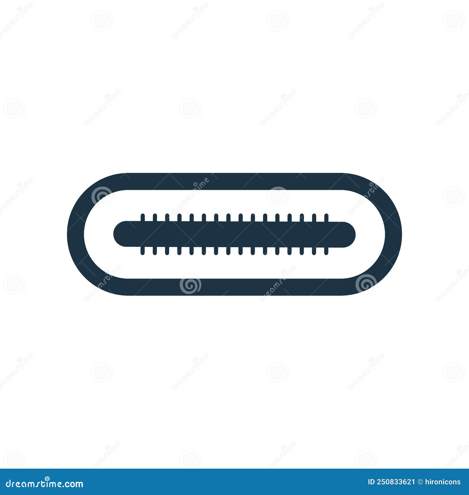 C, Plug, Type, Usb-c, Usbc Icon. Simple Editable Vector Graphics Stock ...