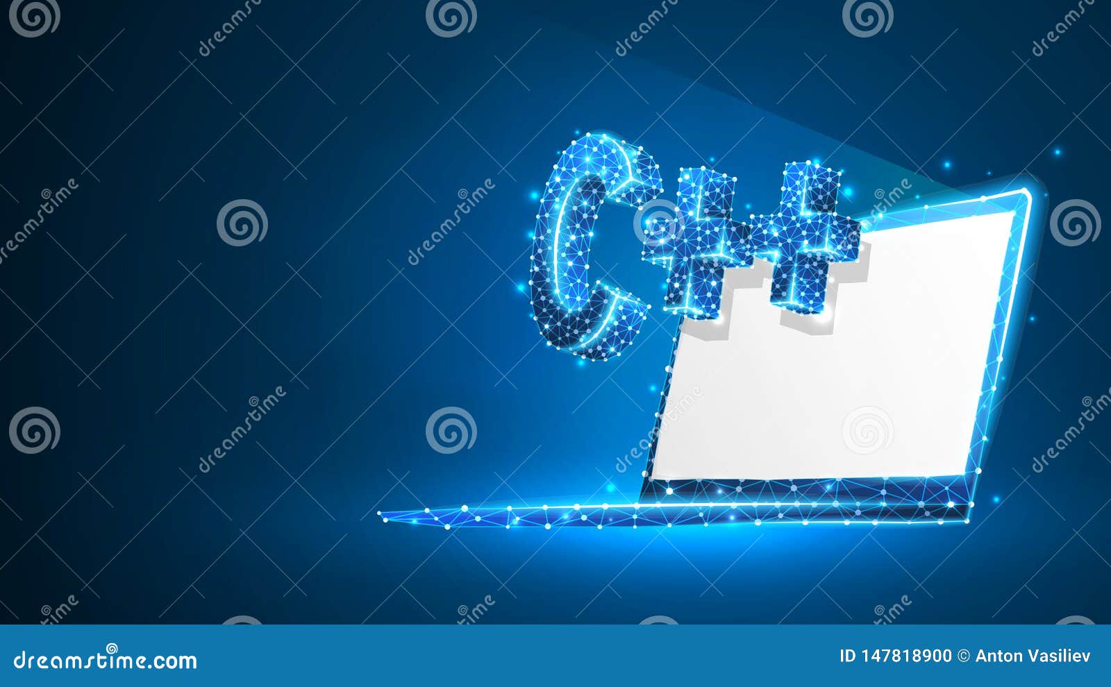 C Plus Coding Language on White Notebook Screen. Device, Programming ... C Plus Coding Language on White Notebook Screen. Device, Programming ...