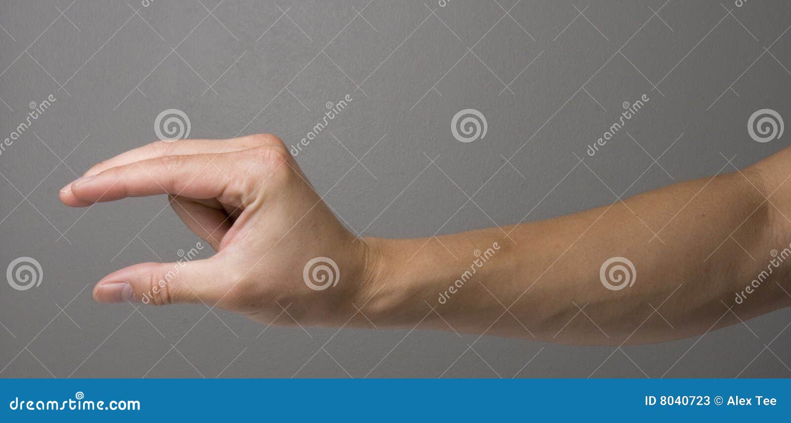 C shape hand gesture stock image. Image of religion, communication ...