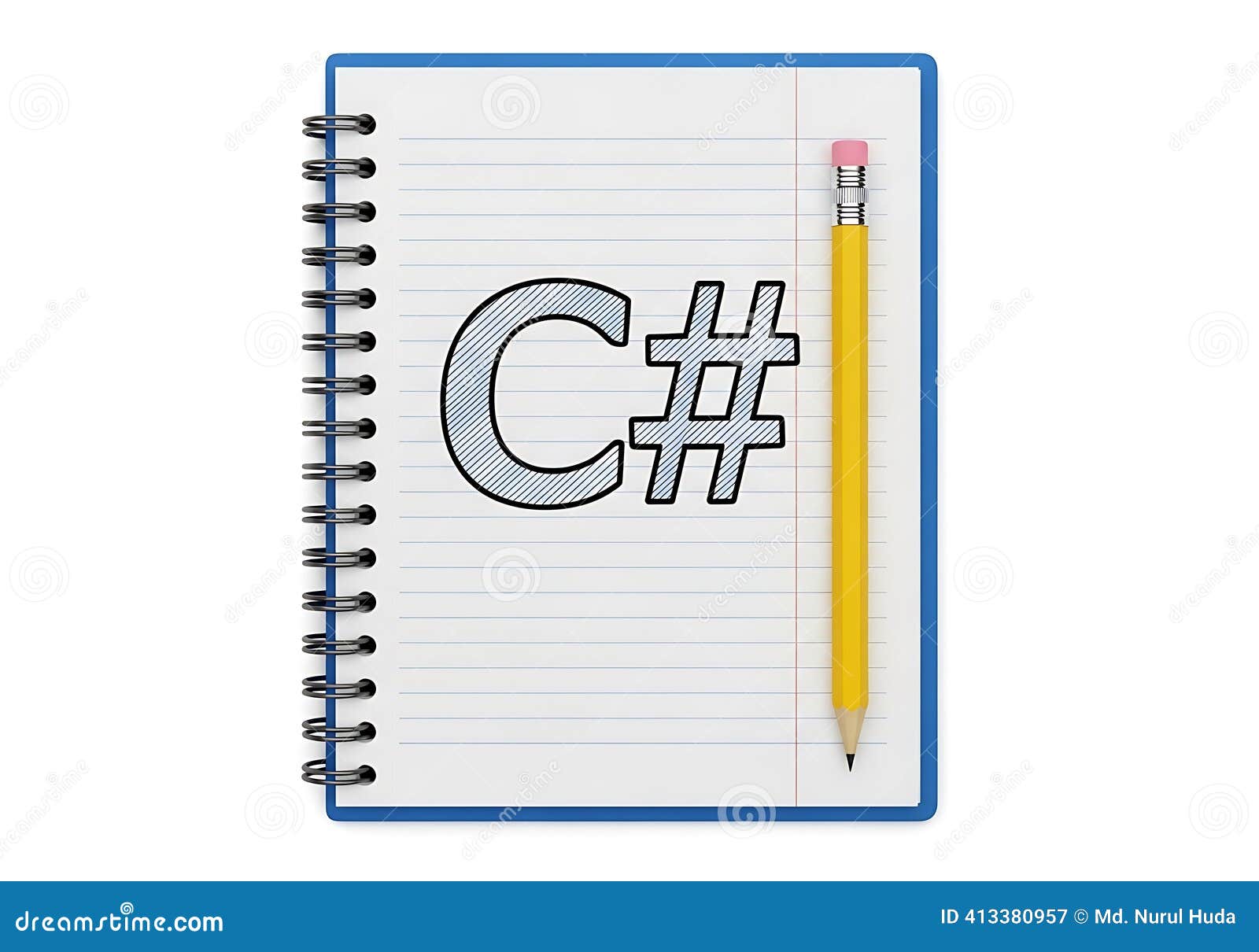 C Sharp Programming Language Source Code Example On Monitor Royalty ...