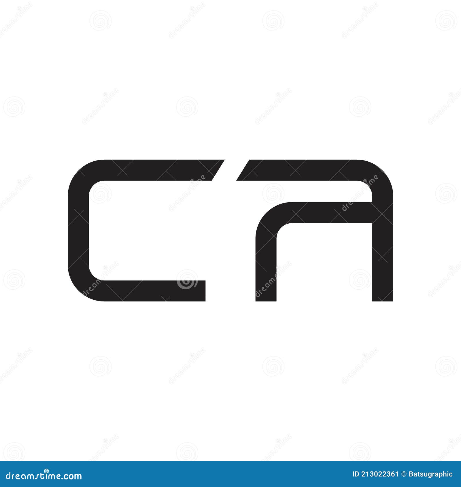 Ca Initial Letter Vector Logo Icon Stock Vector - Illustration of ...