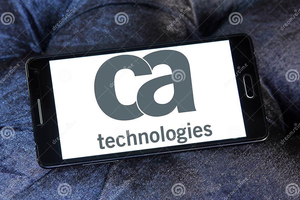CA Technologies logo editorial photography. Image of logos - 105595457