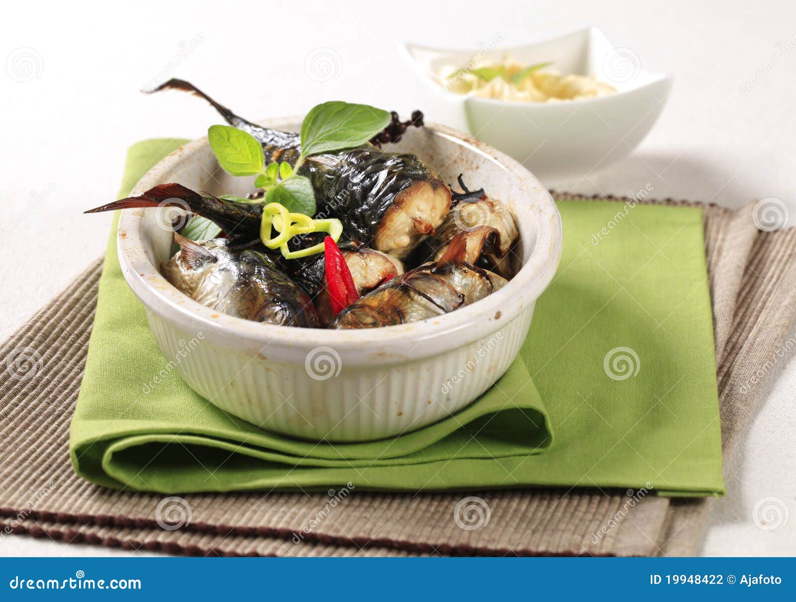 Caballa cocida al horno foto de archivo. Imagen de nadie - 19948422