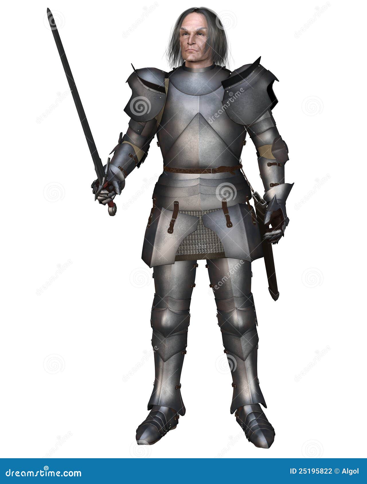 Caballero Medieval Mayor Fotografía de archivo - Imagen: 25195822