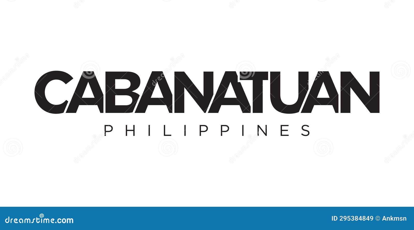 Cabanatuan in the Philippines Emblem. the Design Features a Geometric ...