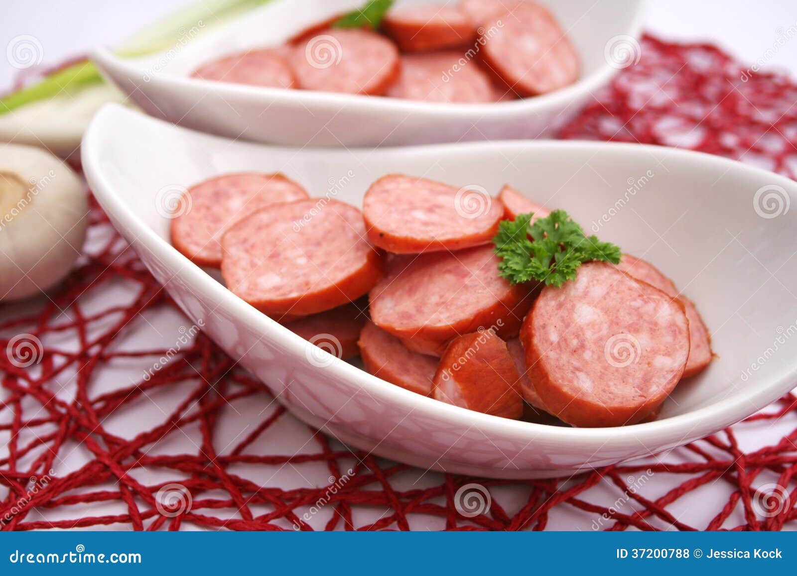 Cabanossi stock photo. Image of snack, buffet, sausages - 37200788