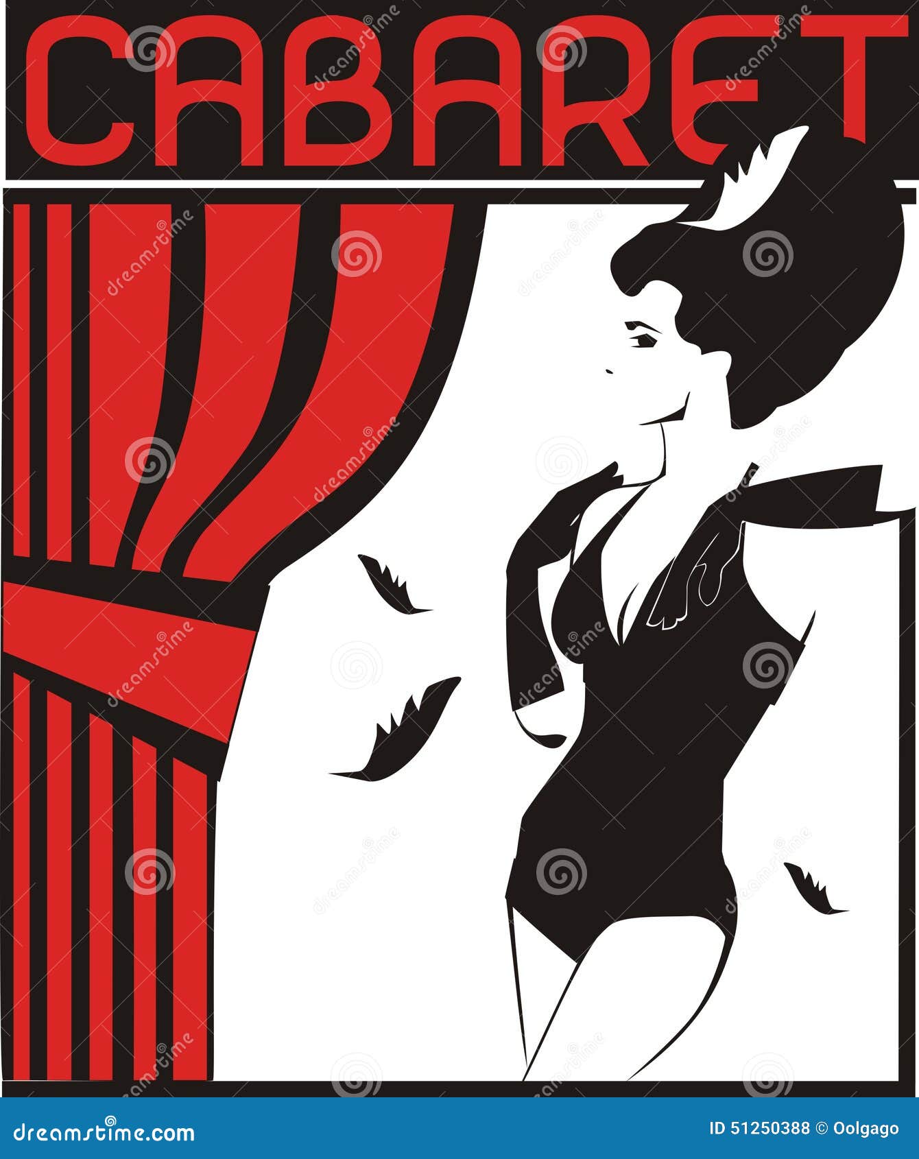 Cabaret Vector Illustration | CartoonDealer.com #51250388