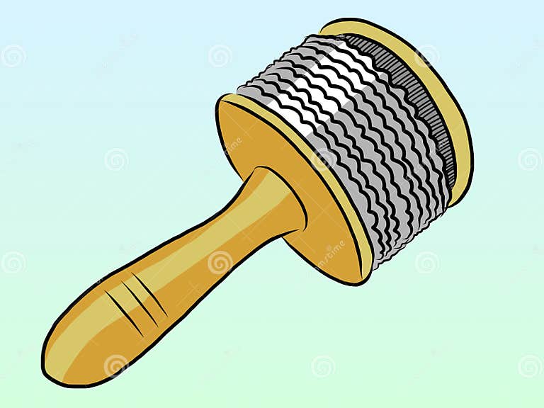 Cabasa stock illustration. Illustration of pair, culture - 41333268