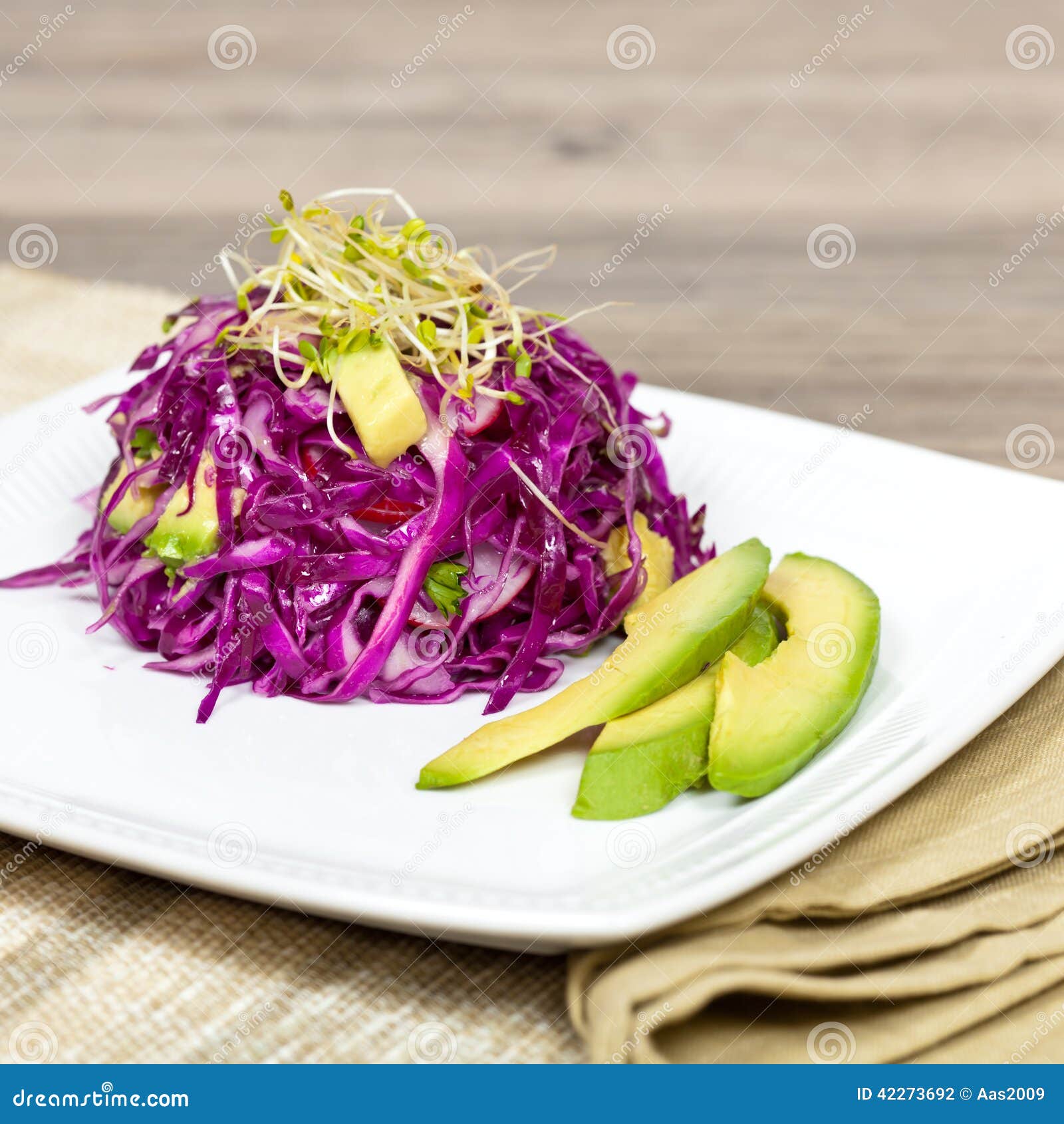 Cabbage Fibers Under A Microscope Royalty-Free Stock Photo ...