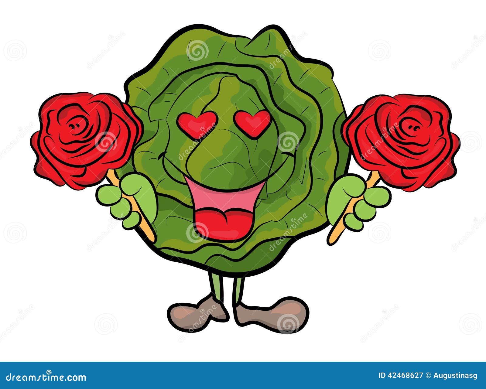 Cabbage Cartoon | CartoonDealer.com #26876859
