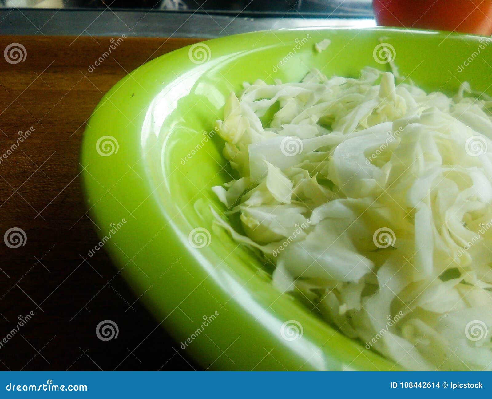 Cabbage on a Plate stock photo. Image of plate, vegetarian - 108442614