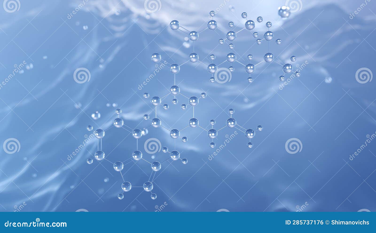 Cabergoline Molecular Structure, 3d Model Molecule, Dopamine Receptor ...