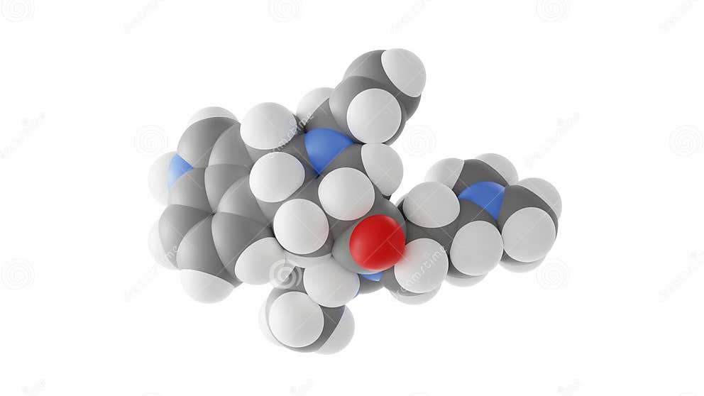Cabergoline Molecule, Dopamine Receptor Agonists, Molecular Structure ...