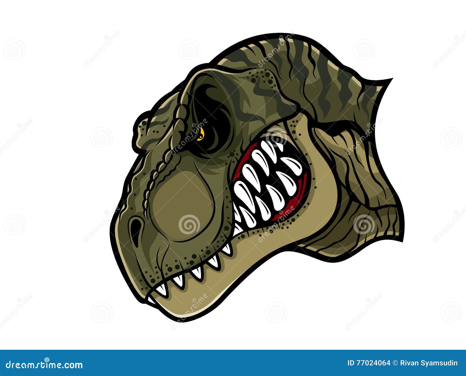 Dibujo De Cabeza De Tiranosaurio Rex Cabeza De T Rex Para La Pared,