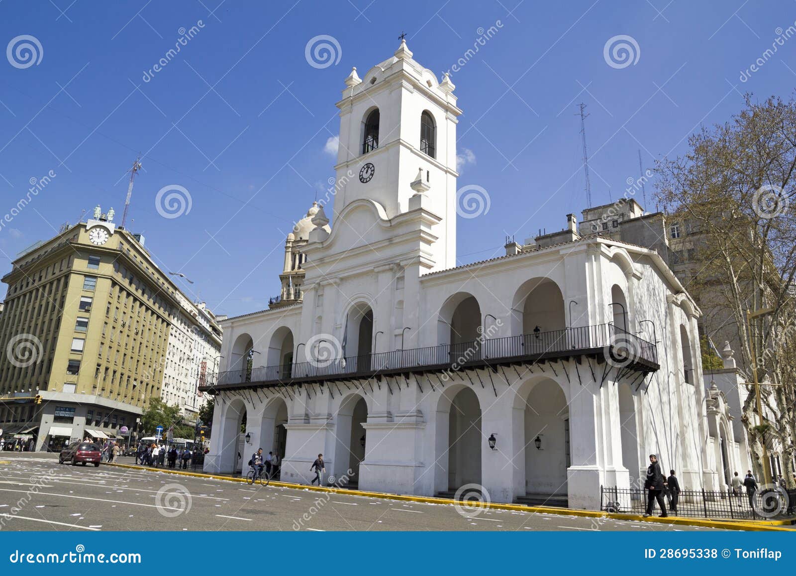 Cabildo Building, Buenos Aires Editorial Stock Photo - Image of ciudad ...