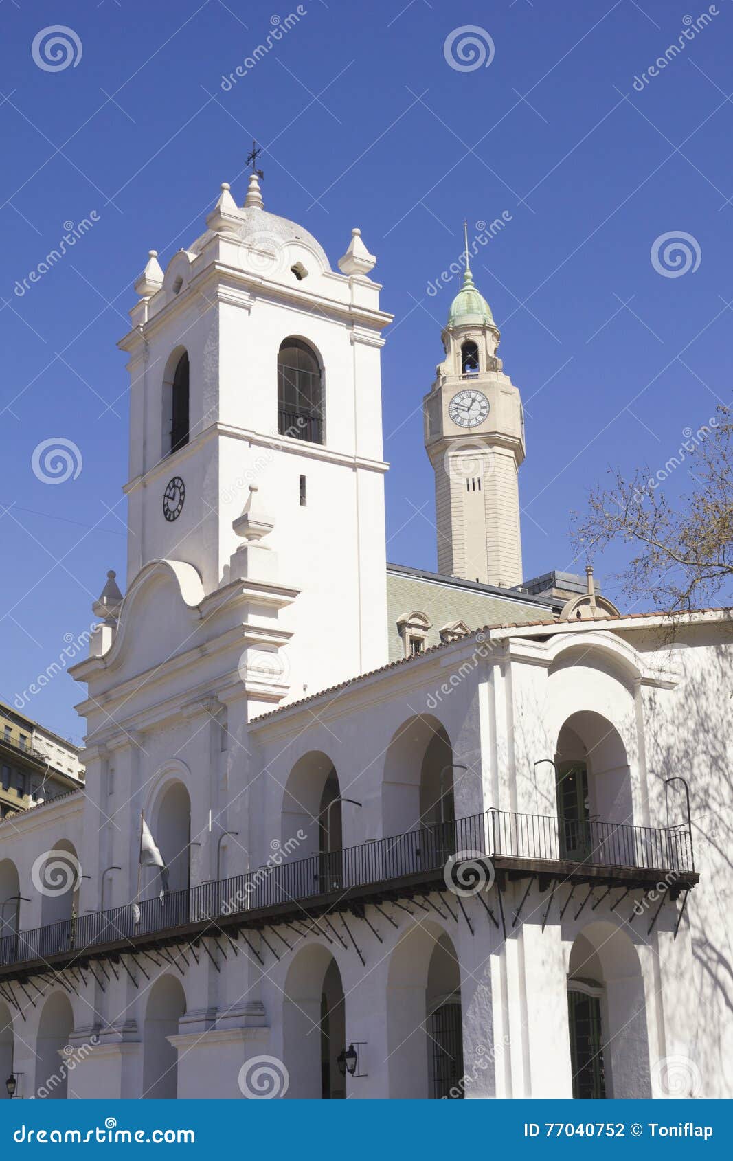 Cabildo Building, Buenos Aires Stock Photo - Image of historical ...