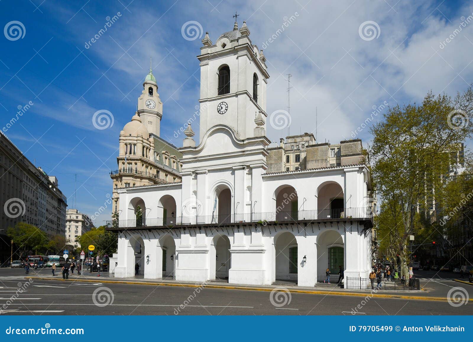 Cabildo building editorial stock image. Image of argentina - 79705499