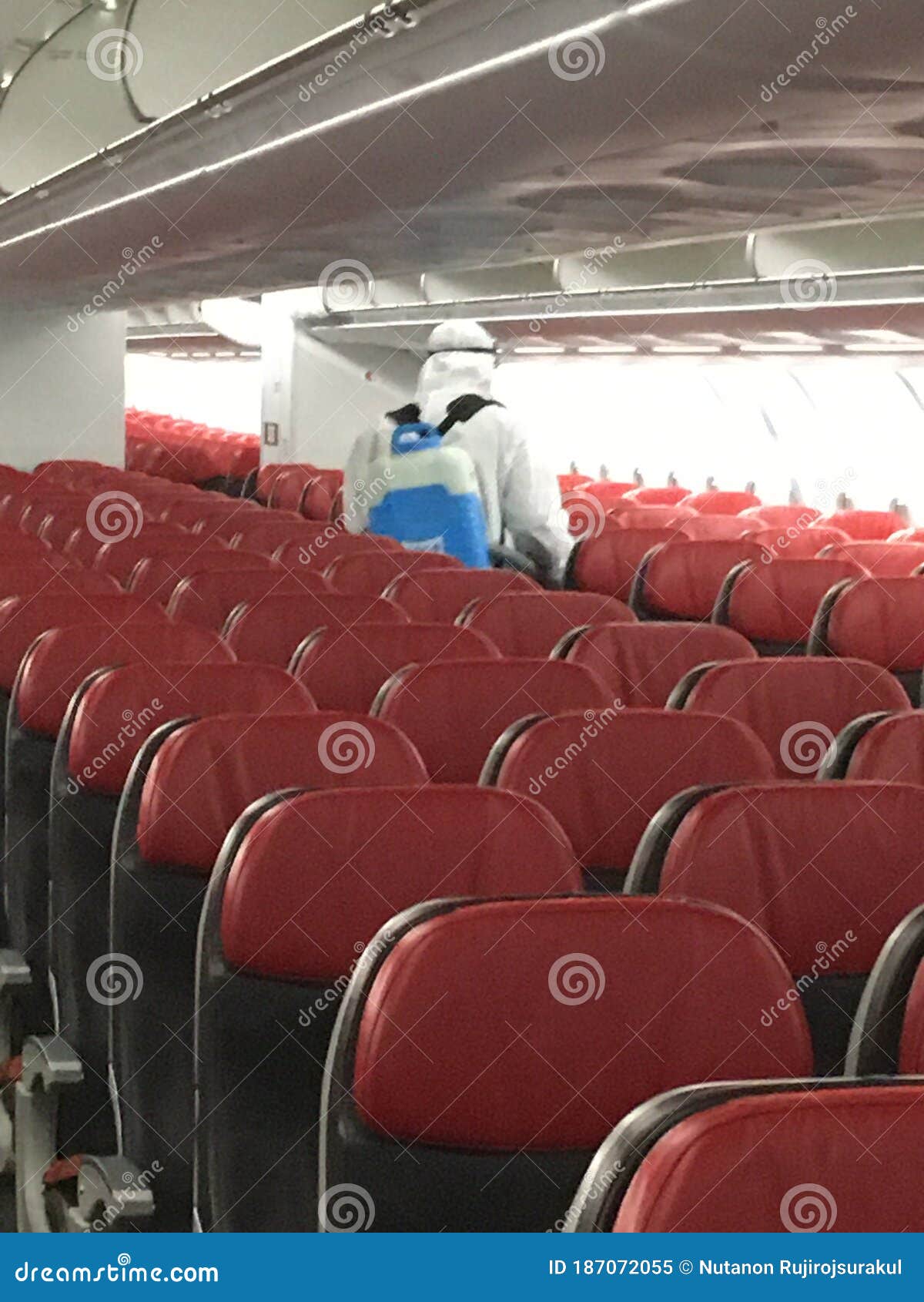 Quarantine stock image. Image of aircraft, cabin, quarantine - 187072055