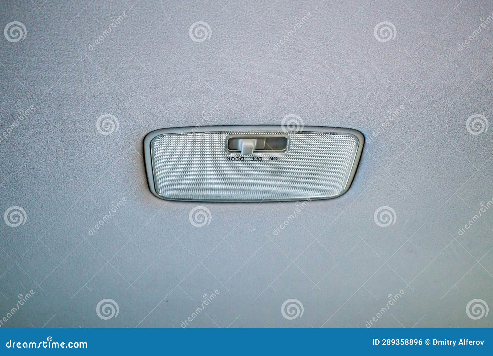 Cabin Car Ceiling Interior Lamp, Light Control Panel Inside in Back ...