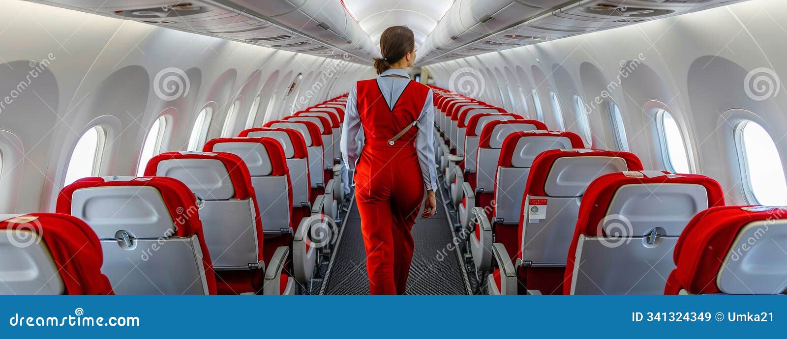 Cabin Crew Cartoon Vector | CartoonDealer.com #69285313