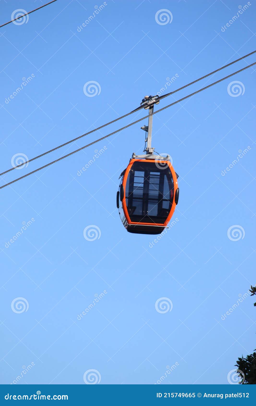 Cabin of Girnar Ropeway in Gujarat. Stock Image - Image of gujarat ...