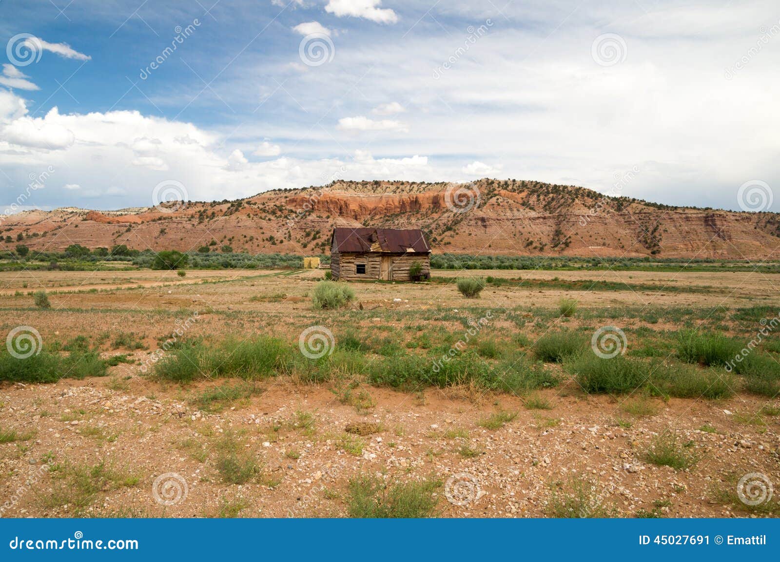 Cabin in Rural Utah stock image. Image of agriculture - 45027691