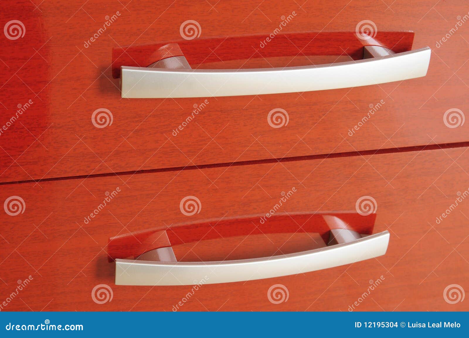 Cabinet drawer handle stock photo. Image of close, drawer - 12195304