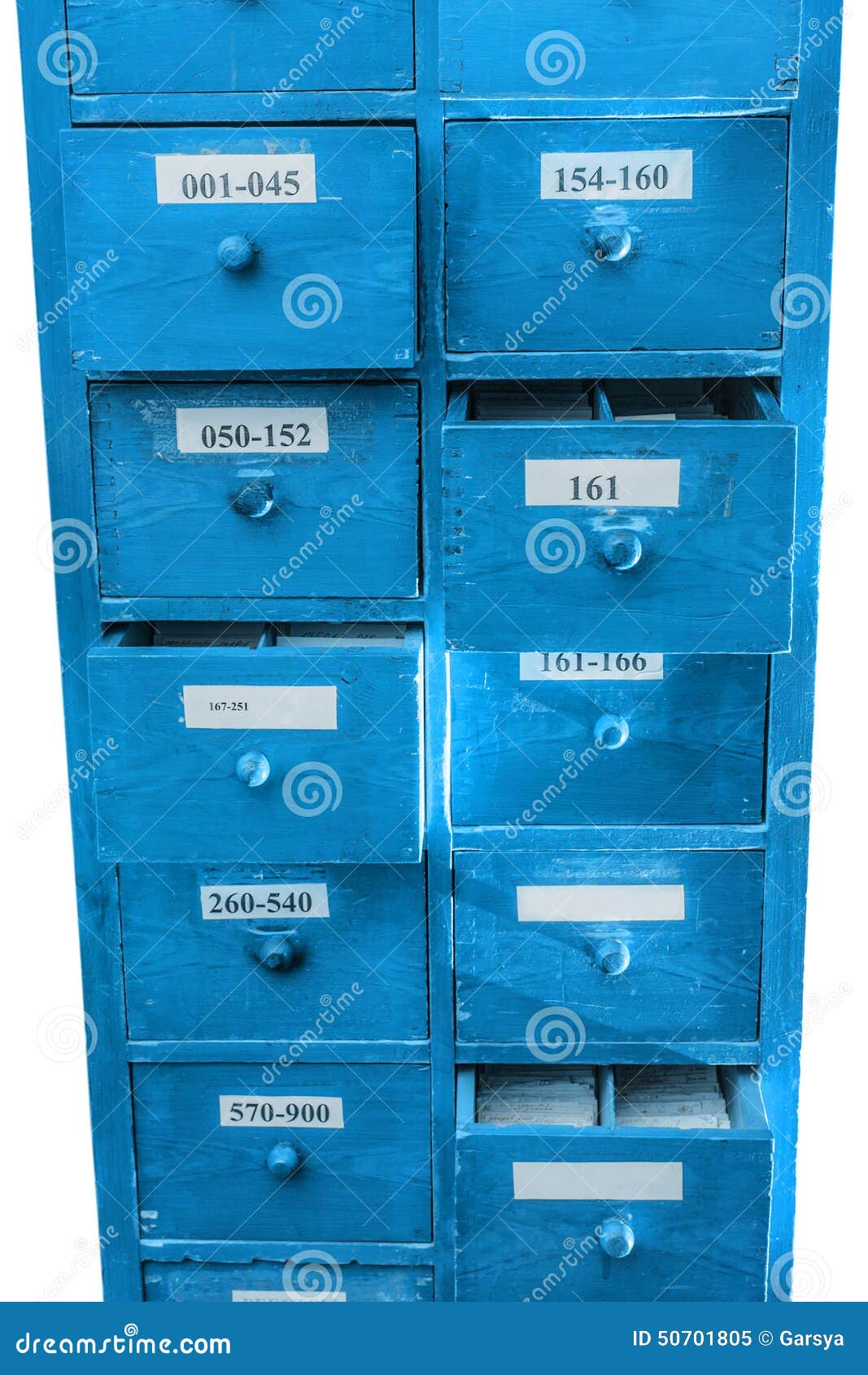 Cabinet for Keeping Paper Documents Stock Image - Image of data ...