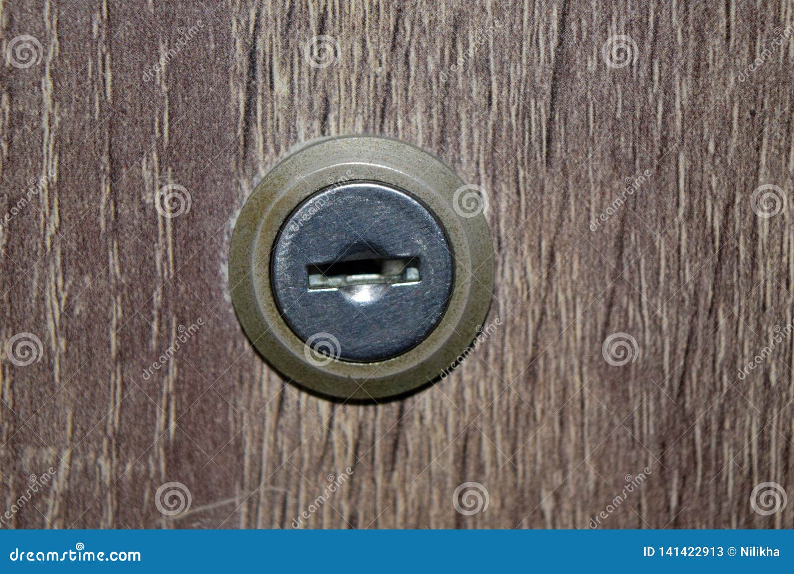 Cabinet lock keyhole stock image. Image of cabinet, storage - 141422913
