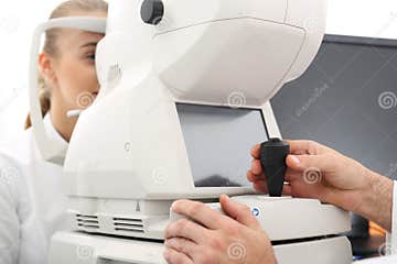 Cabinet Optical, Computer Vision Test Stock Image - Image of disease ...