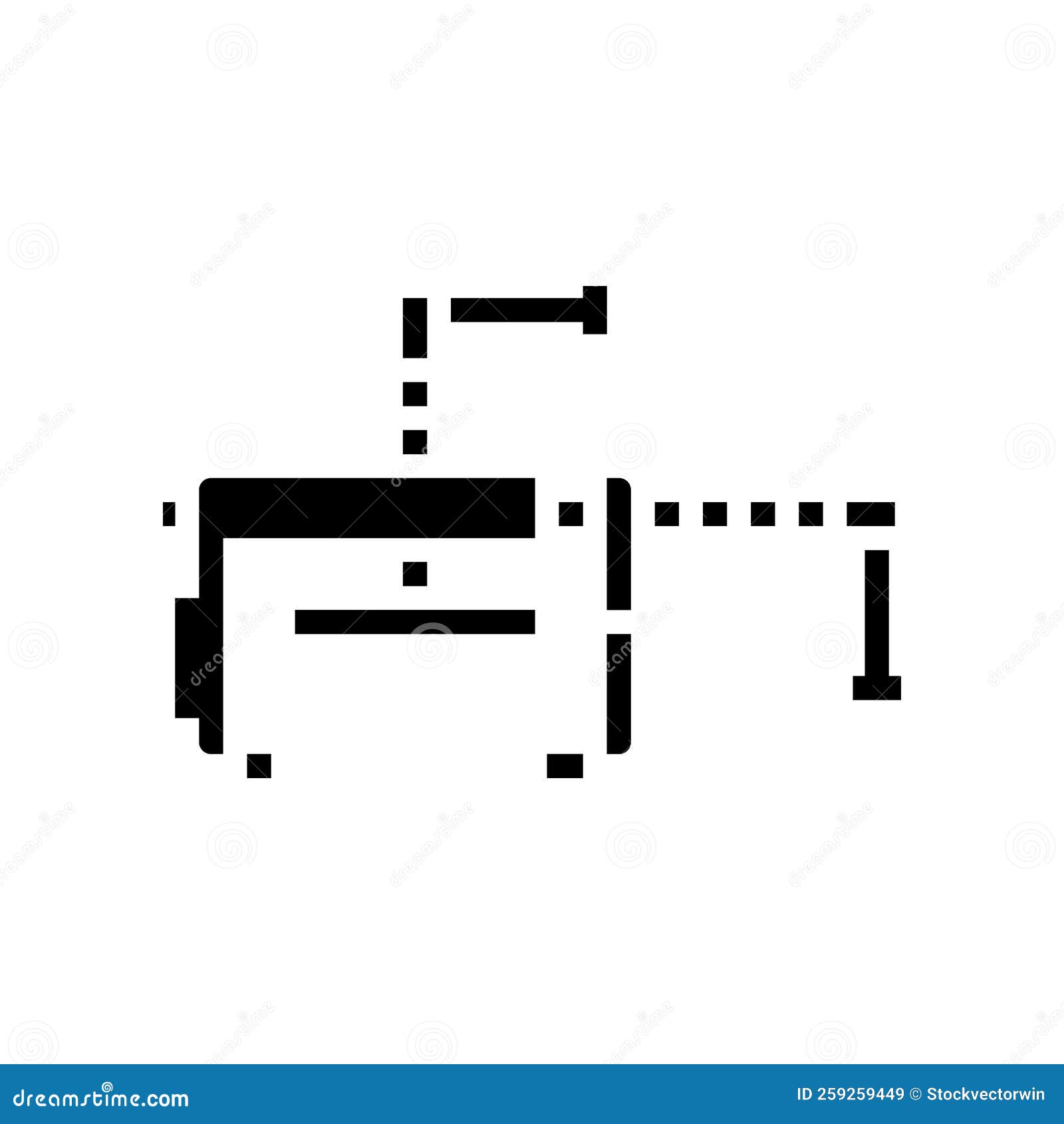 Cabinetry Clamp Glyph Icon Vector Illustration Stock Vector ... Cabinetry Clamp Glyph Icon Vector Illustration Stock Vector ...
