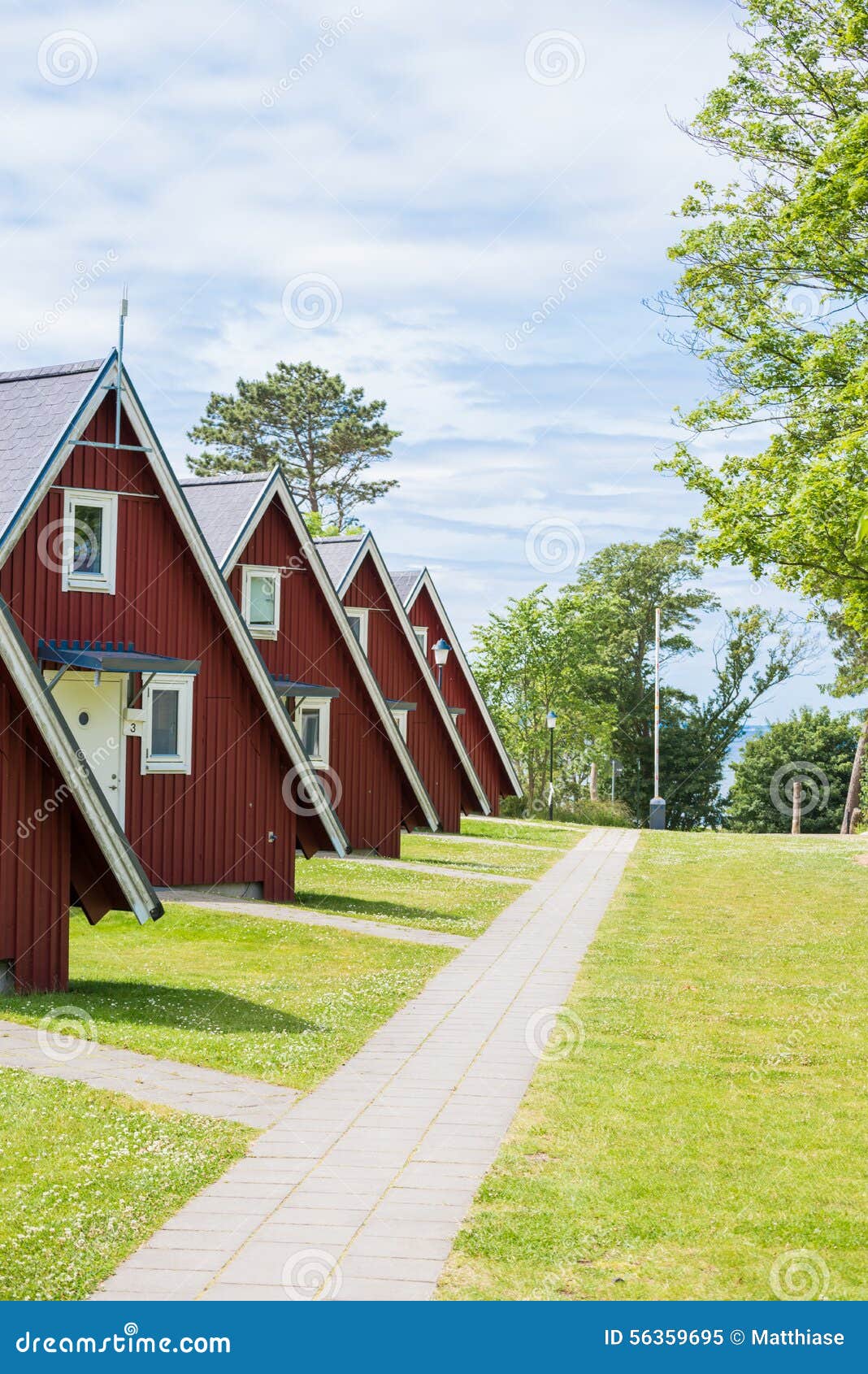 Cabins stock image. Image of camping, camp, holiday, lifestyle - 56359695