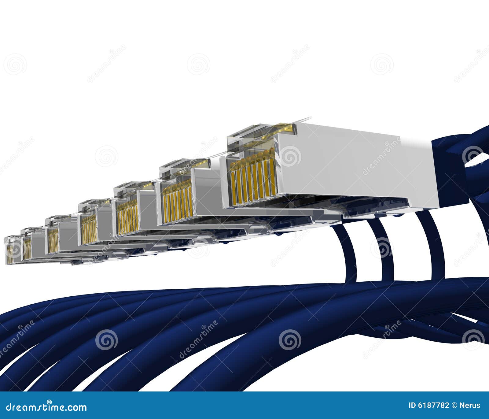 Cable stock illustration. Illustration of network, line - 6187782