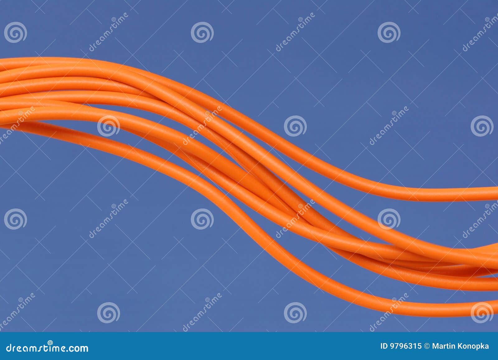 Cable stock image. Image of electric, communications, blue - 9796315