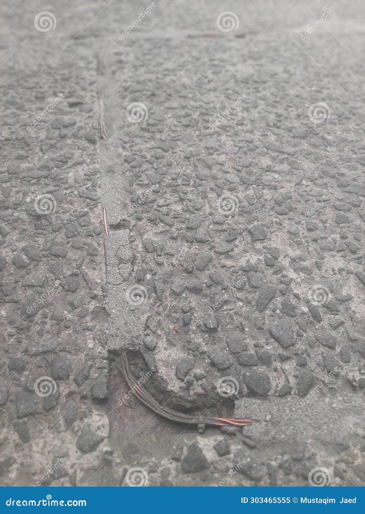 Cable Broken Due To Heavy Vehicle Load Stock Image - Image of load ...