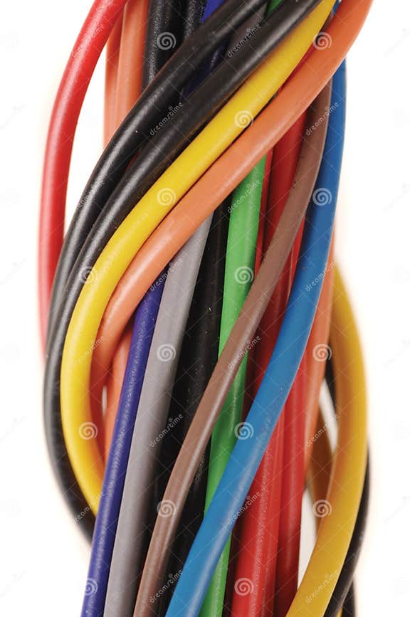 Cable Bundle stock image. Image of connection, wires, twisted - 3387197
