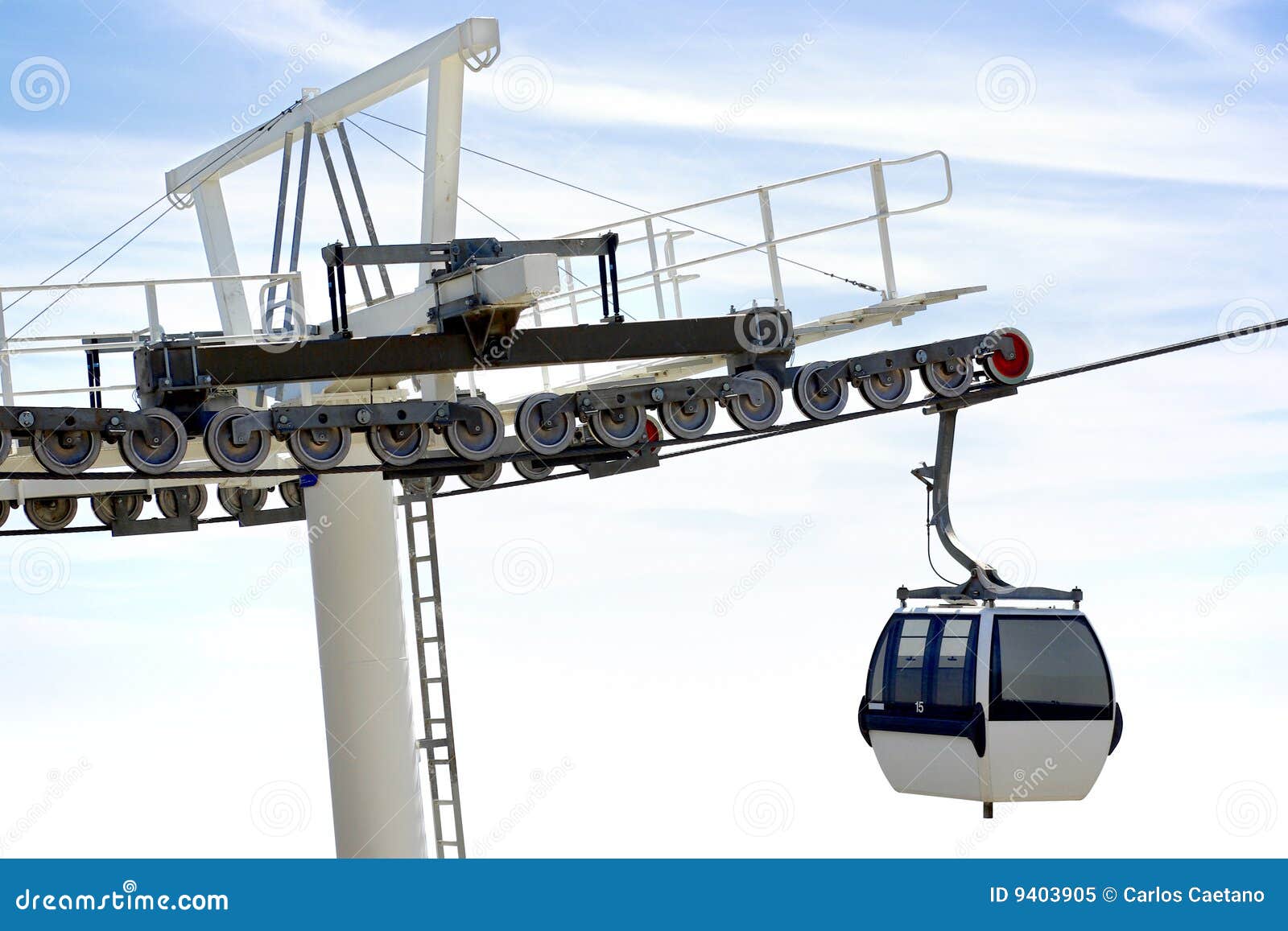 Cable Cabin stock image. Image of carry, technology, engineering - 9403905