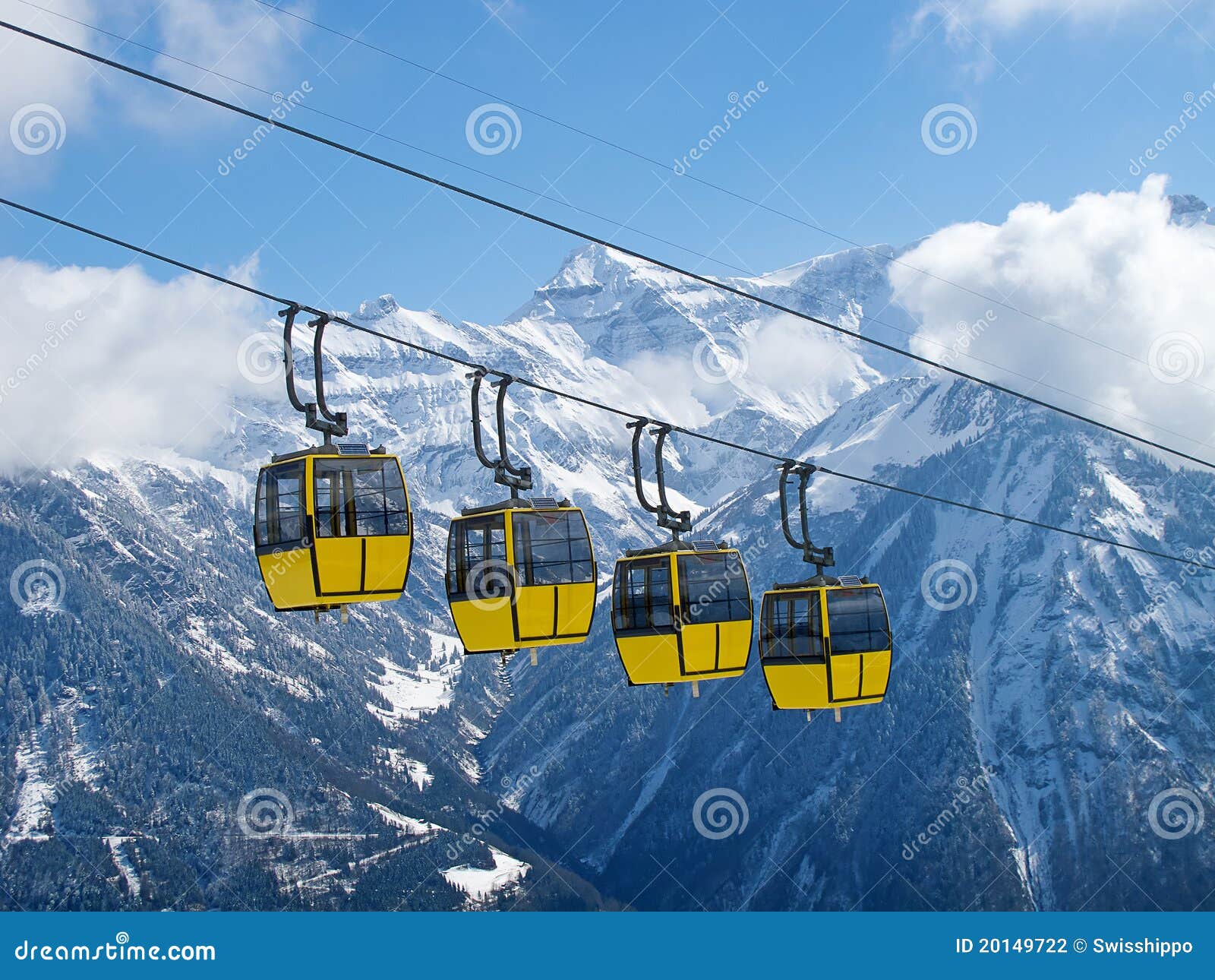 Cable car stock photo. Image of passenger, cabin, altitude - 20149722