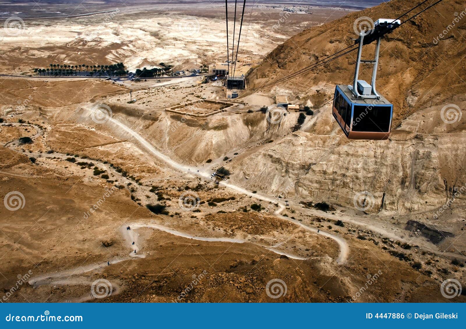 The cable car stock photo. Image of tree, fort, horizon - 4447886