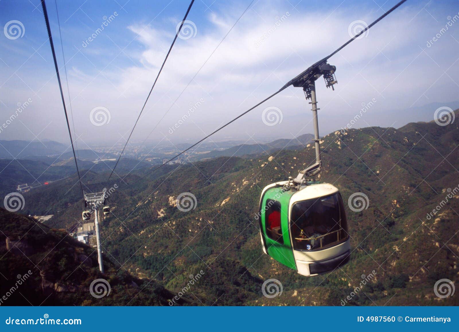 Cable car stock photo. Image of holidays, wire, transport - 4987560