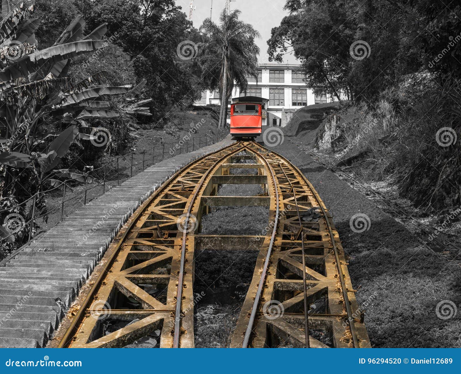 Cable car stock photo. Image of landscape, transport - 96294520